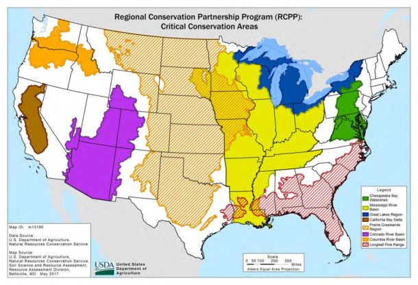 Ten Maps That Show Farm Bill Conservation at Work Across the U.S ...