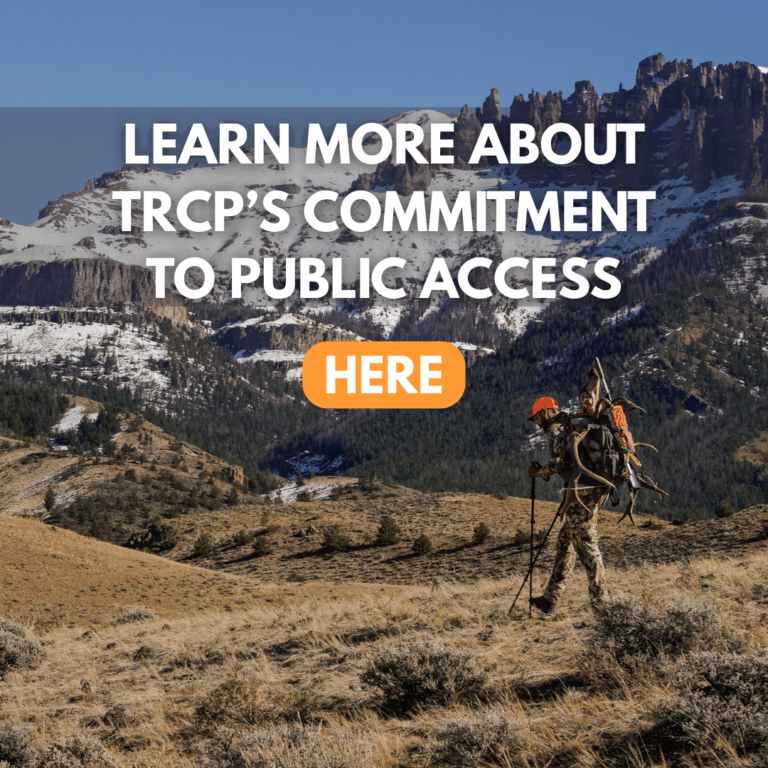 Public access graphic | Theodore Roosevelt Conservation Partnership