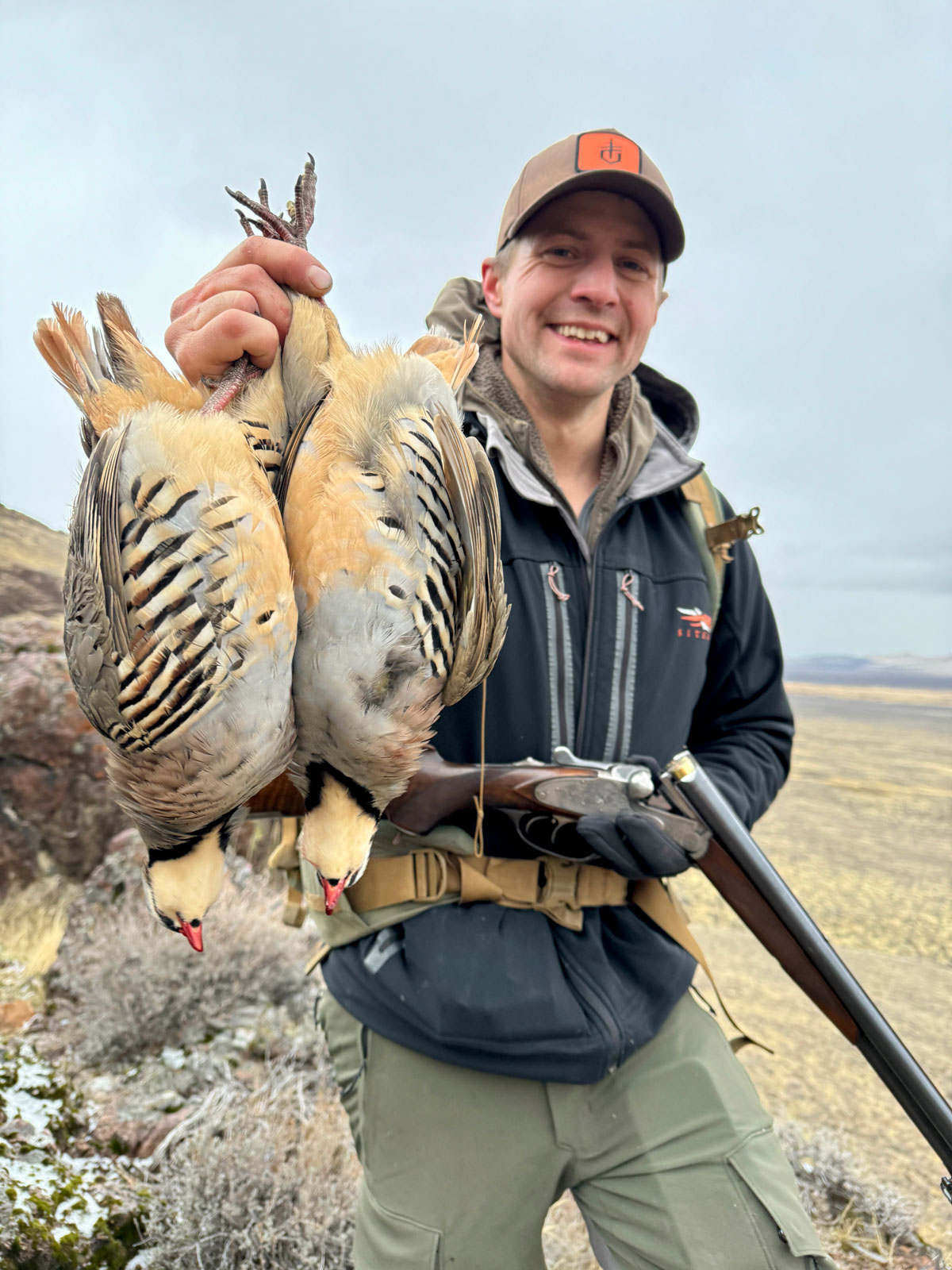 1-Marcus-and-chukar | Theodore Roosevelt Conservation Partnership